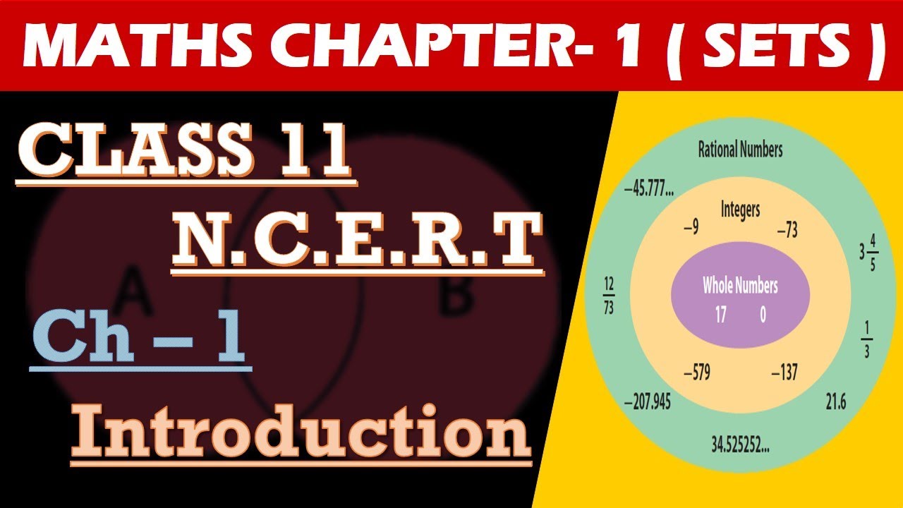 Sets Class 11 | Maths Chapter 1 | Concept/Types/Questions/Solutions ...