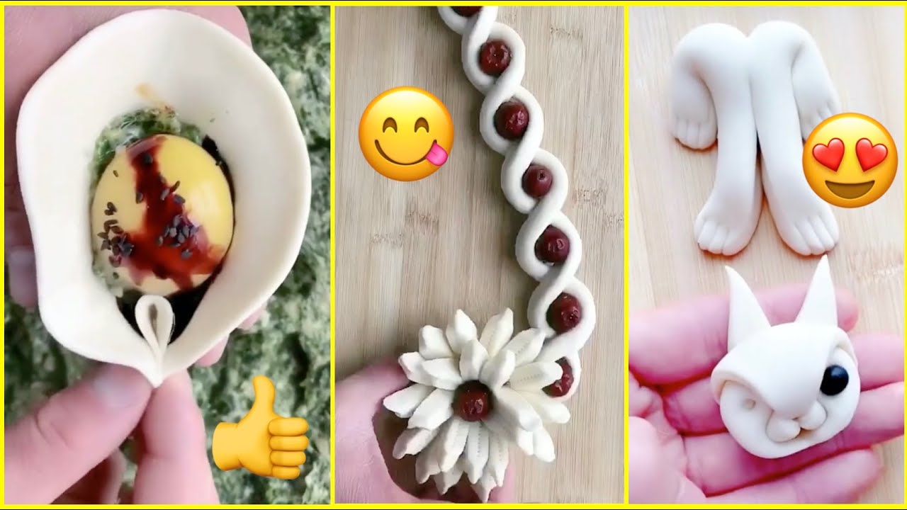 Food Art| Creative Asian steamed buns| Asian pastry| How to shape ...