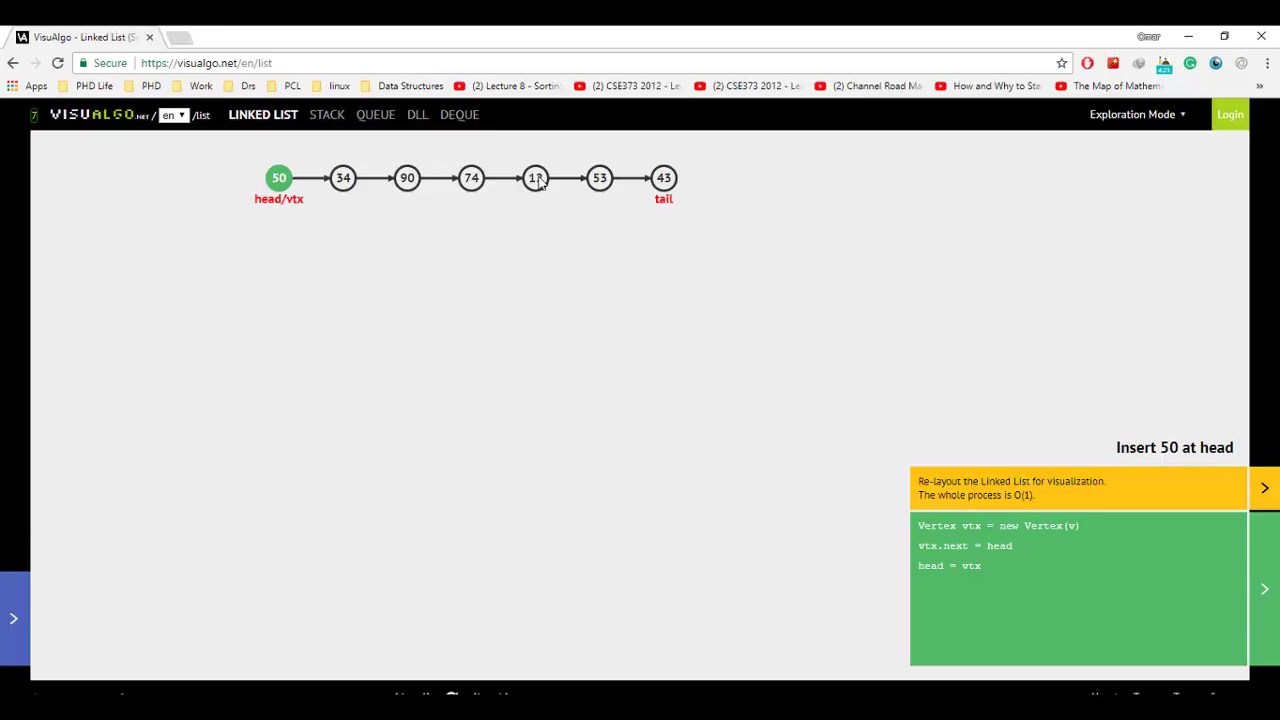 2 Node struct and LinkedList class Structure - YouTube