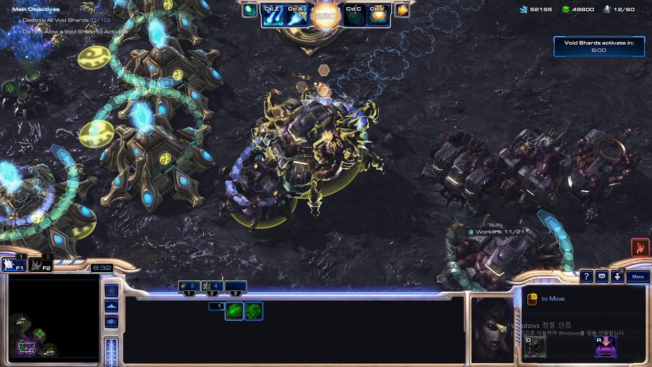 Starcraft 2 Chrono Run for Infested Structure - YouTube