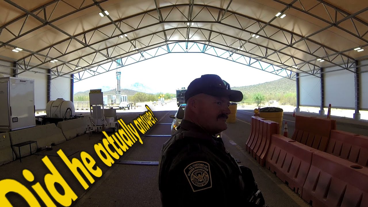 Citizens Scan, Did he actually answer? U.S. Border Patrol Immigration ...