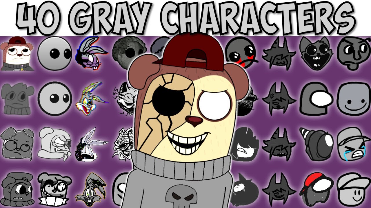 ALL GRAY TEST | FNF Character Test | Gameplay VS My Playground - YouTube