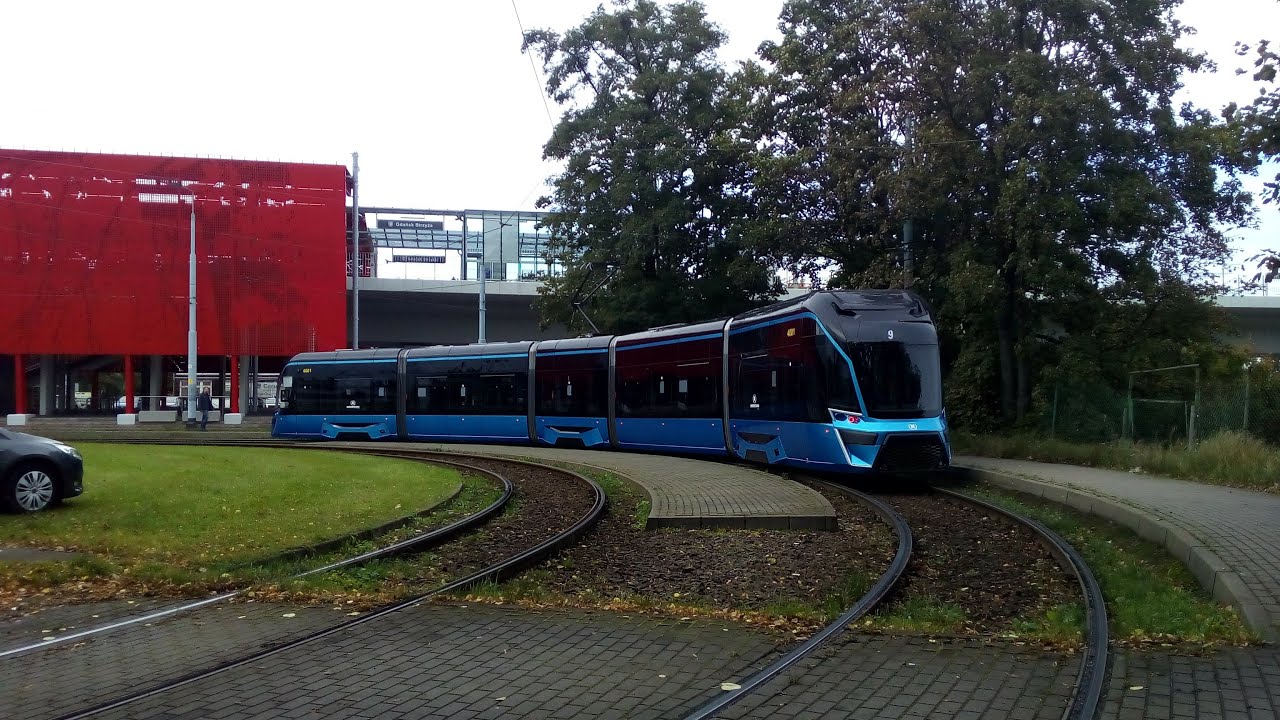 [Modertrans / GAiT] Moderus Gamma LF01AC #4001 - linia 9, kierunek ...