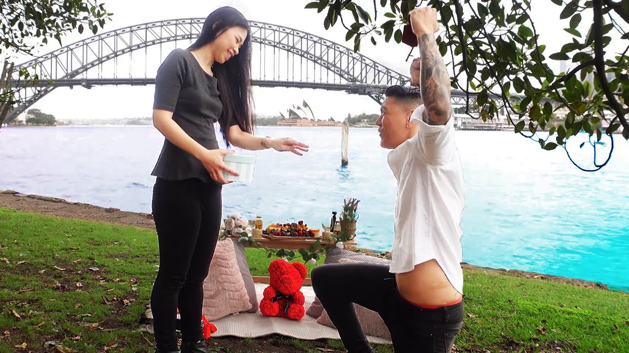 Picnic Proposals That Are Beyond Romantic! Outdoor Marriage Engagements ...