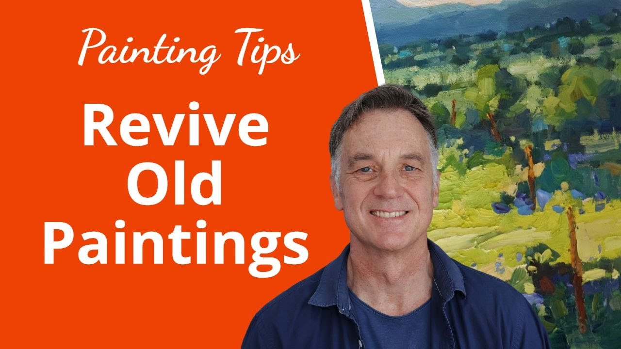 How to Correct and Revive Your Old Paintings : A Transformation - YouTube