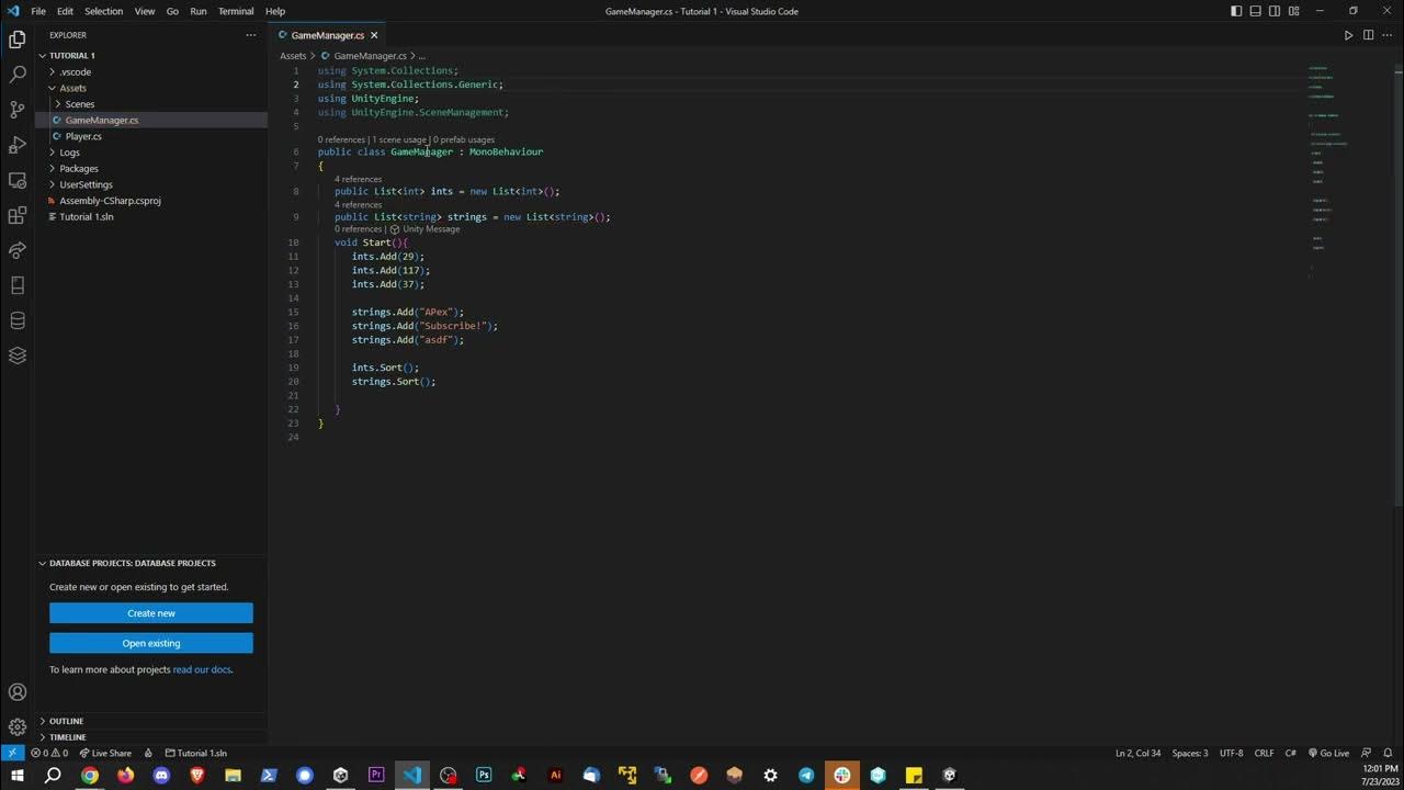 How To Fix Namespace List Issue In C Unity Development Coding