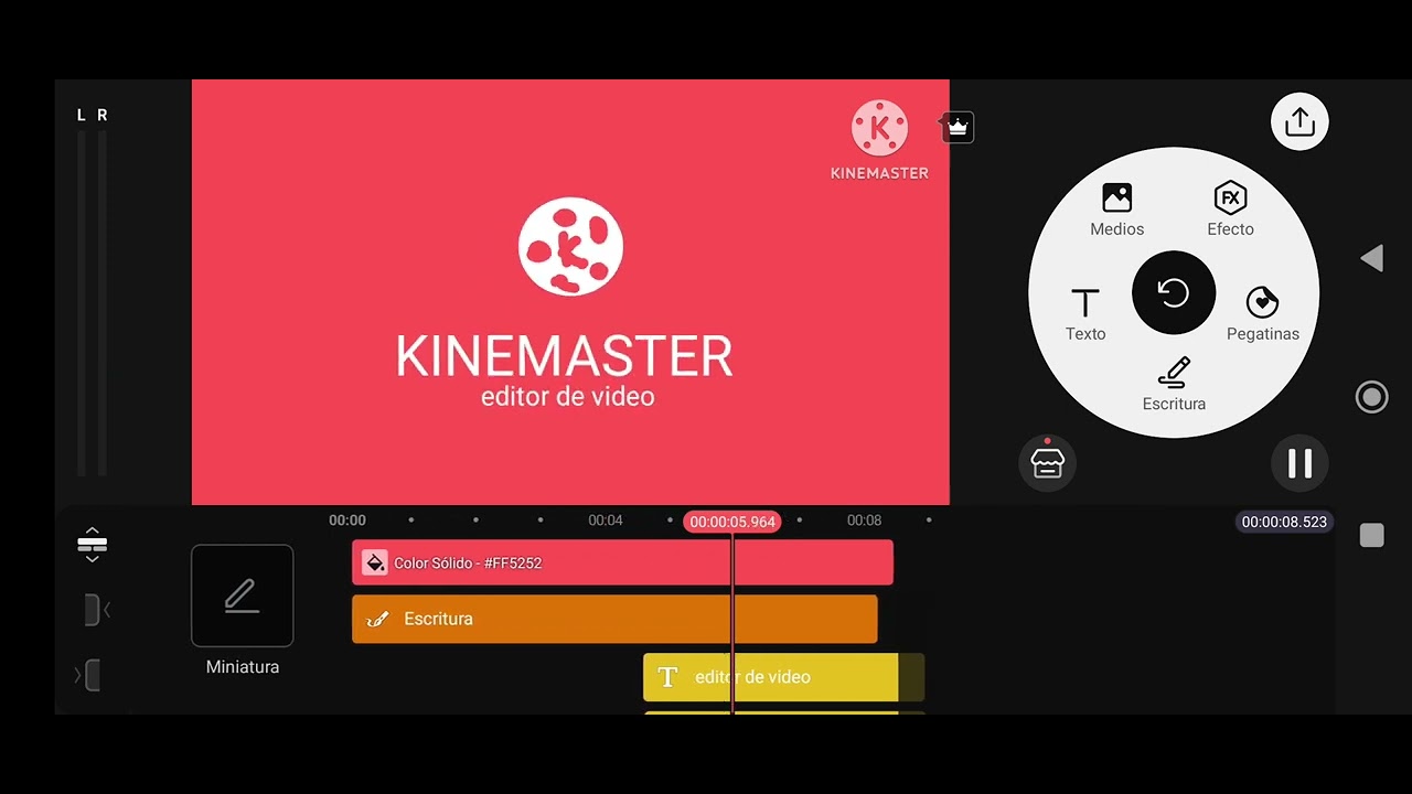Kinemaster logo remake kinemaster logo speedrun x10 - YouTube