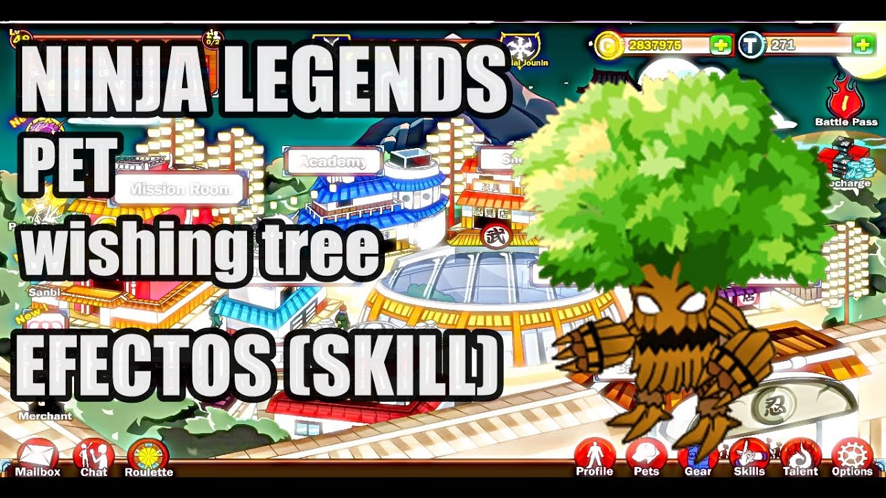 wishing tree efectos - Ninja Legends - YouTube