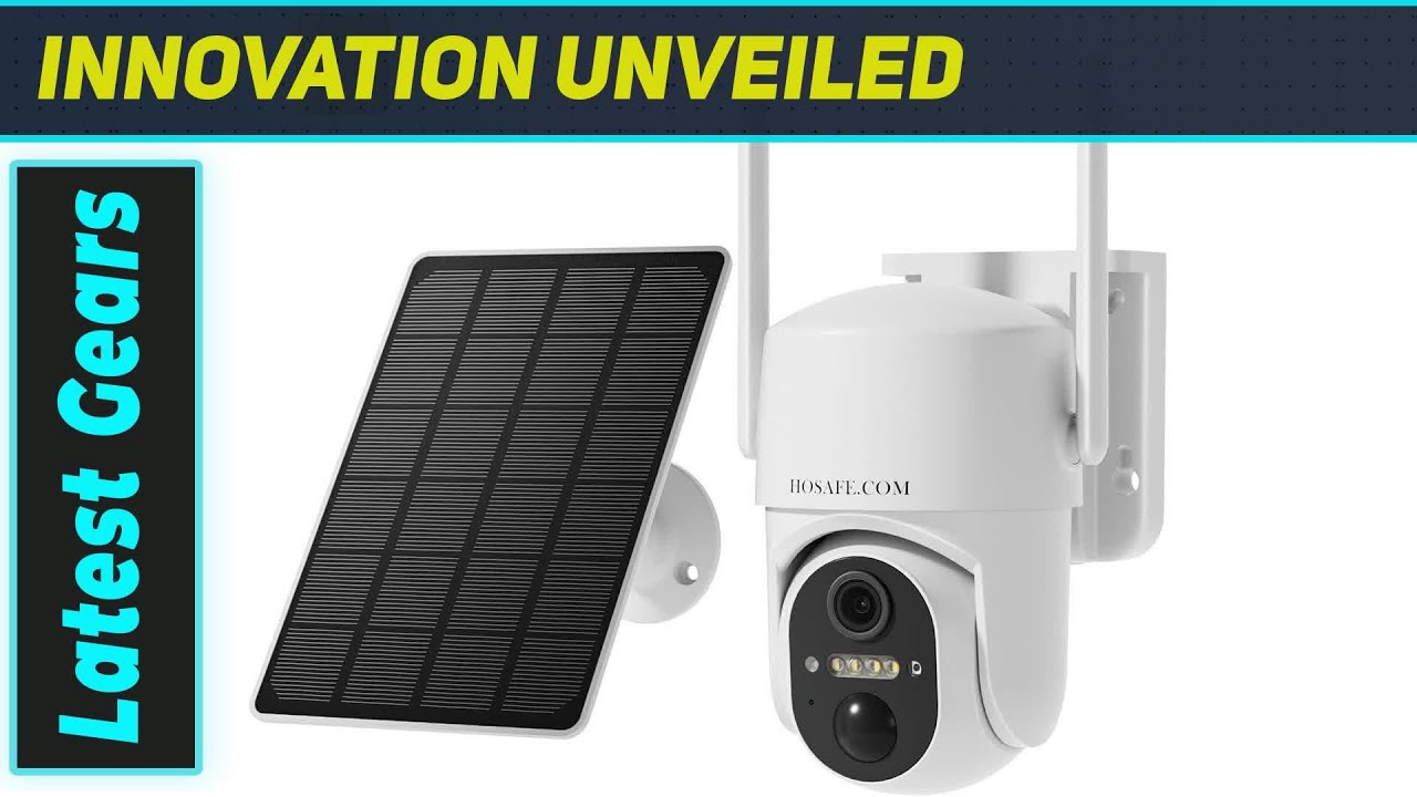 HOSAFE.COM 4G LTE Solar Camera: Ultimate Outdoor Security - YouTube