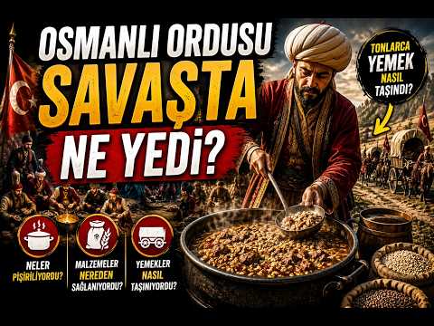 Osmanlı Ordusu 100 Bin Askeri Nasıl Doyuruyordu? | Gizli Lojistik Sistemi