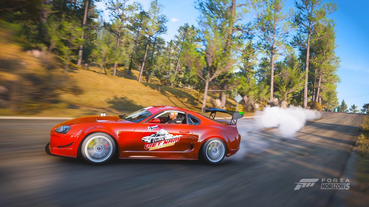 Hướng dẫn cài đặt Drift - User manual - Drifting Newbie - Forza Horizon 5 - Toyota Supra MKIV ...