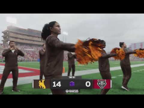 College Football 25 - HC Dusty Cloud - 2041 Game #5 - Wyoming @ New ...