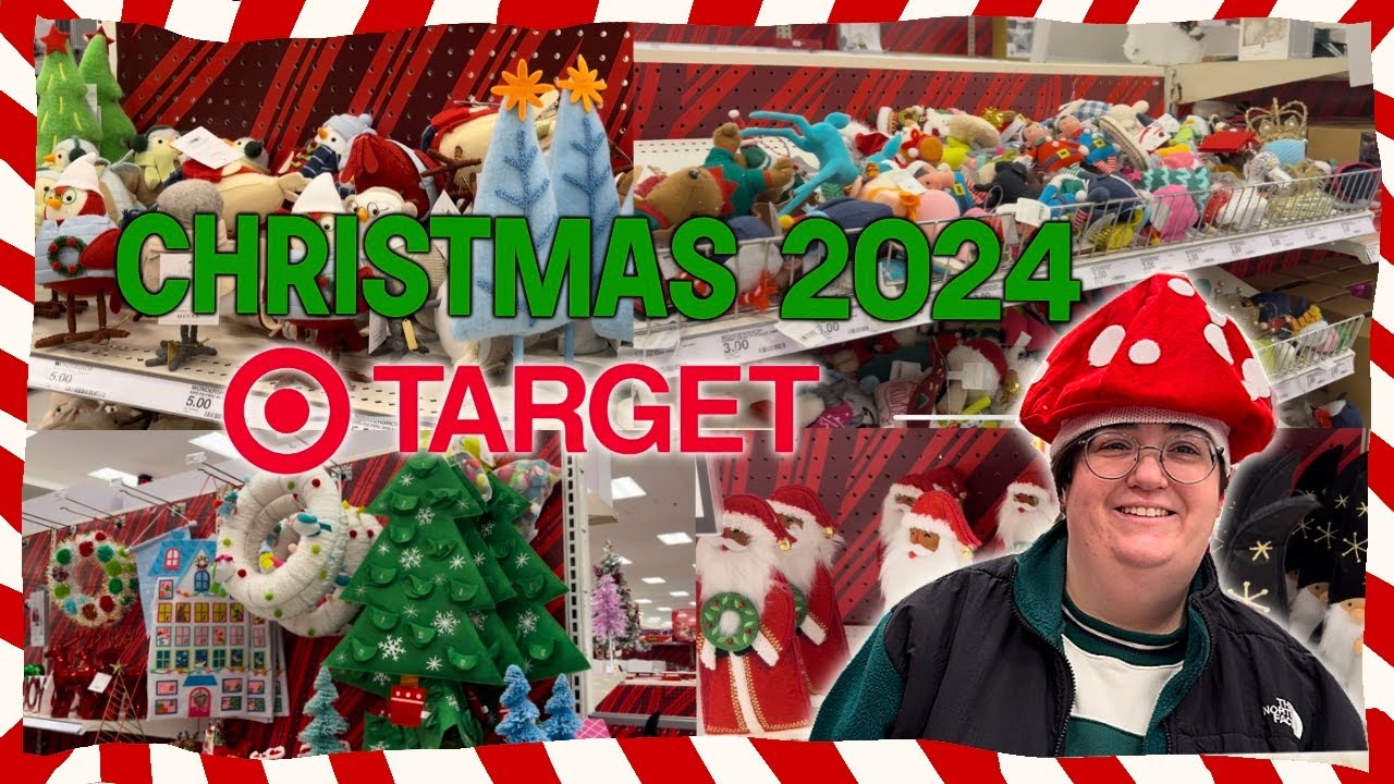 TARGET 2024 Christmas Shopping Trip! Christmas Decor Shopping - YouTube
