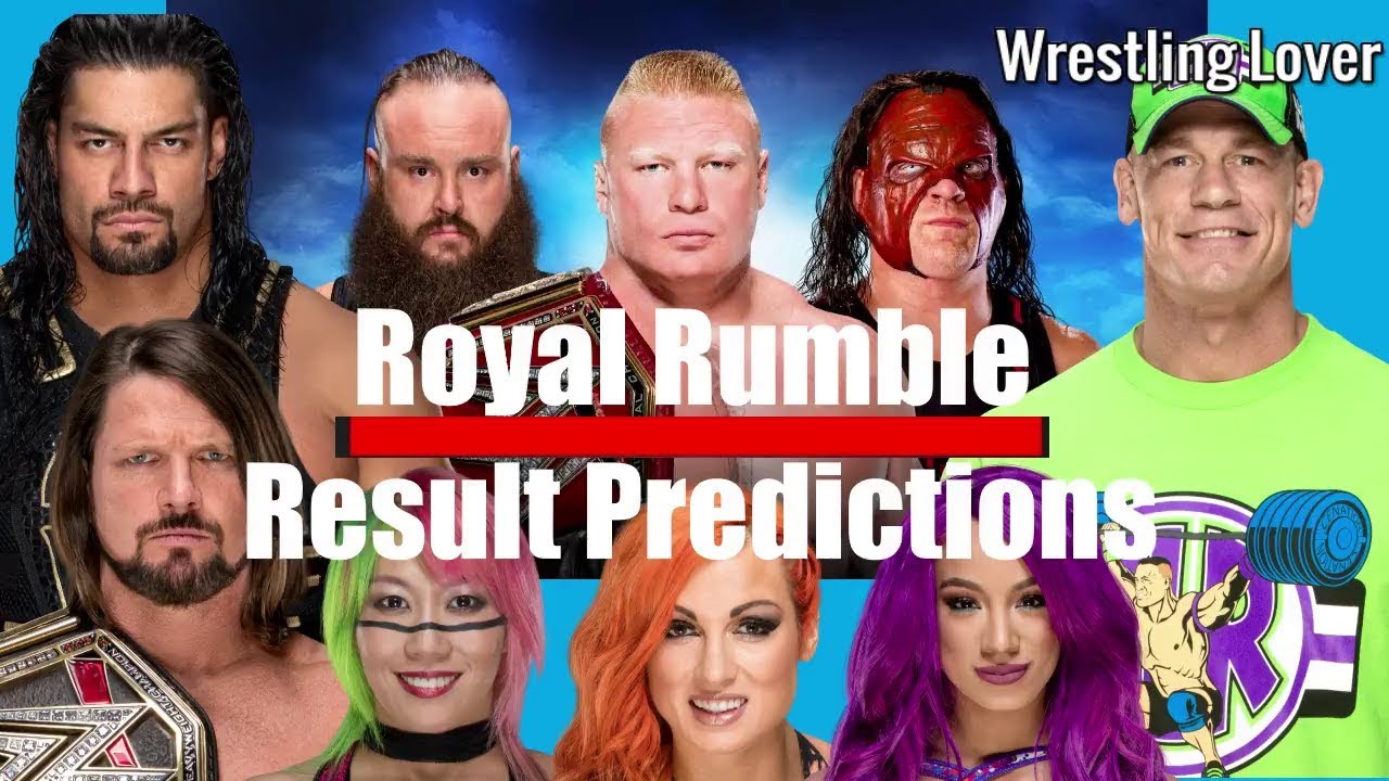 WWE Royal Rumble 2018 Result Predictions | Royal Rumble 2018 Winner ...