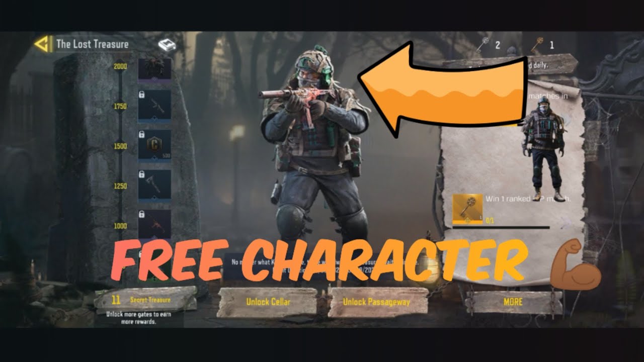 Latest free character 😉 in codmobile 🔥#codm #callofduty #codm - YouTube