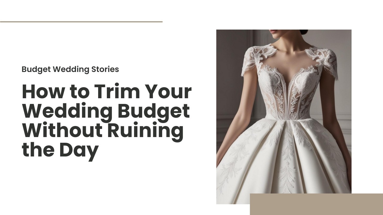 5 Ways To Save on Your Wedding Stress - YouTube