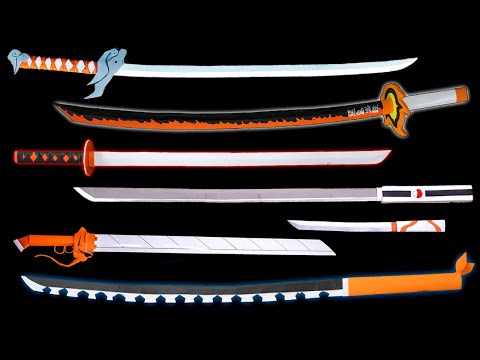 Top 08 Origami Paper Ninja Sword Katana in my channel