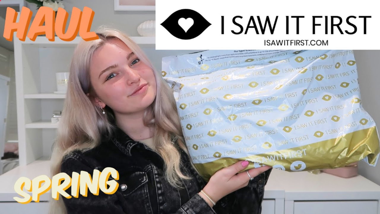 I SAW IT FIRST TRY ON HAUL | SPRING PIECES!- Robyn Emily - YouTube
