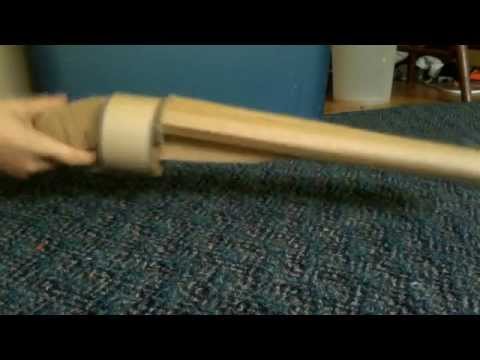 Cardboard Scatter Gun - YouTube