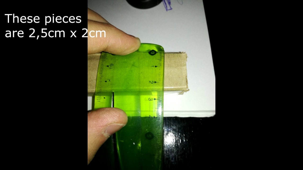 HOW I MADE MY CARDBOARD TRIPOD - YouTube