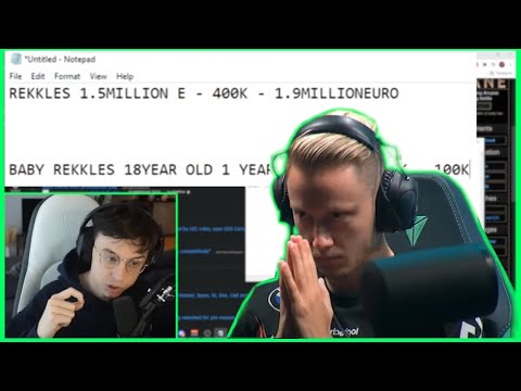 Caedrel Explains Why No Team Wants REKKLES