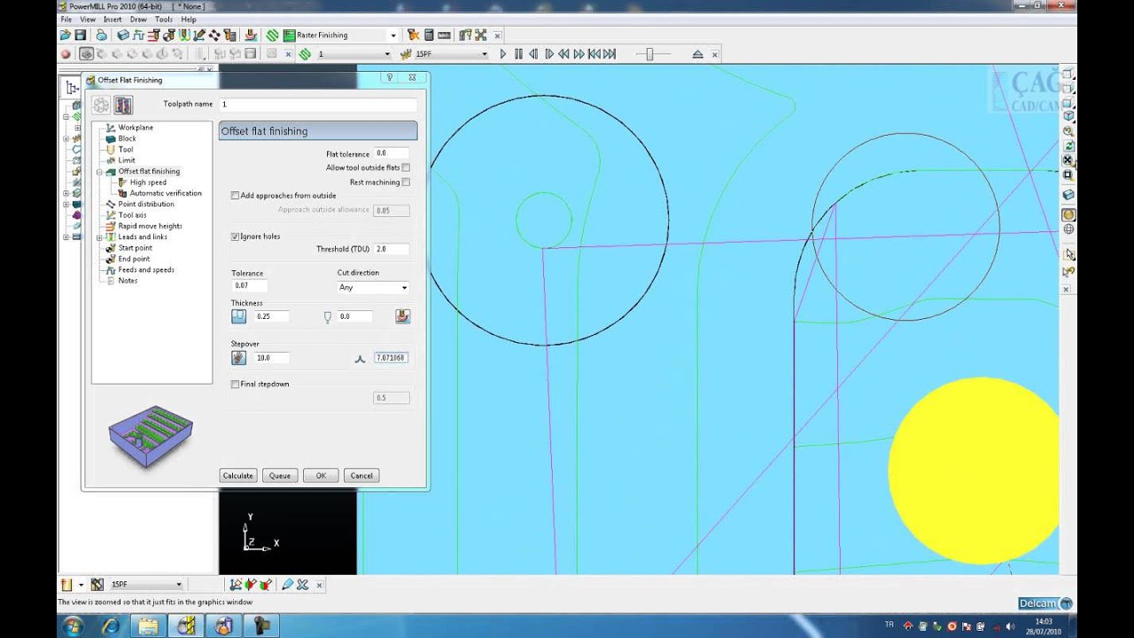8 Offset Flat, Raster Flat ve Köşe İşleme Kriterleri - YouTube