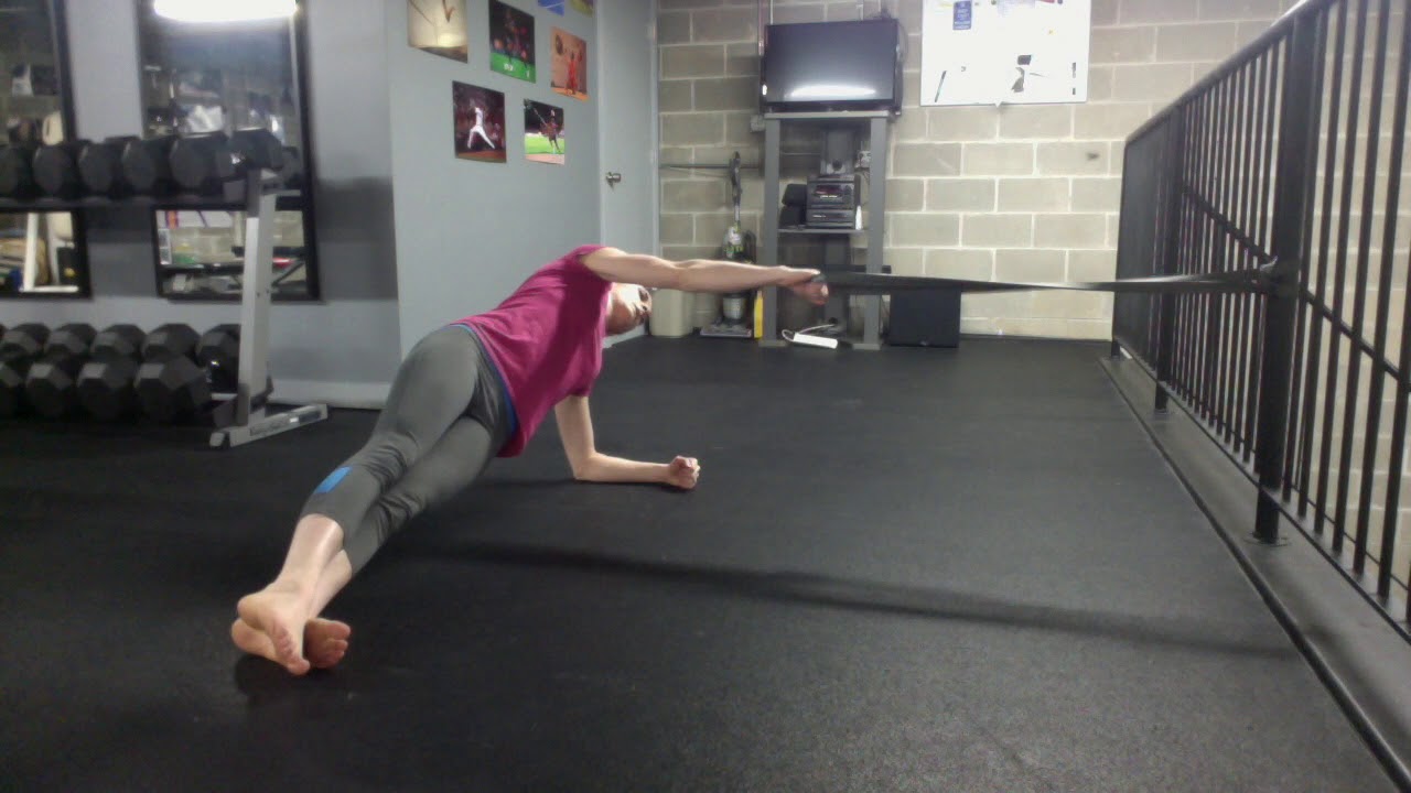 Side Plank Row - YouTube