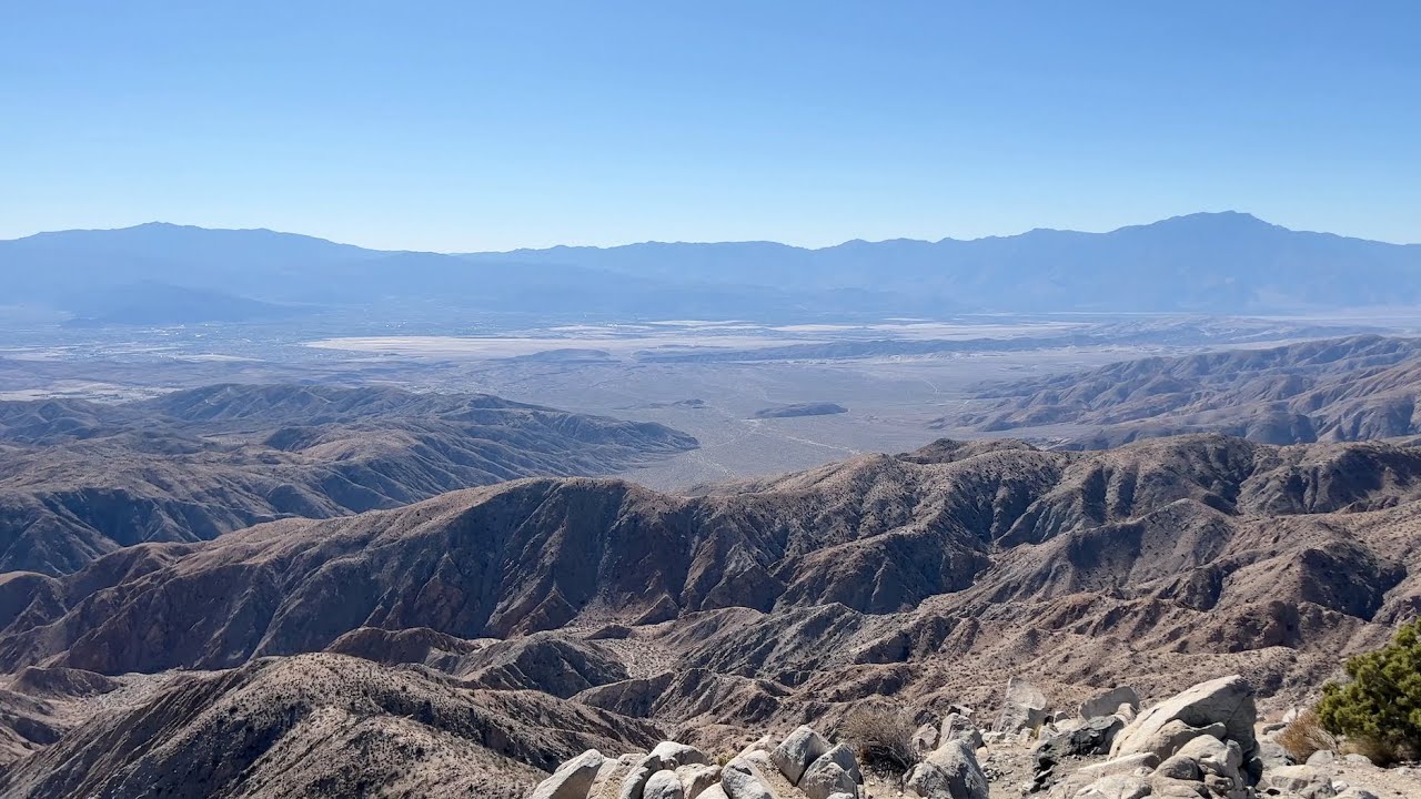 Joshua Tree National Park - Keys View (2022) - YouTube