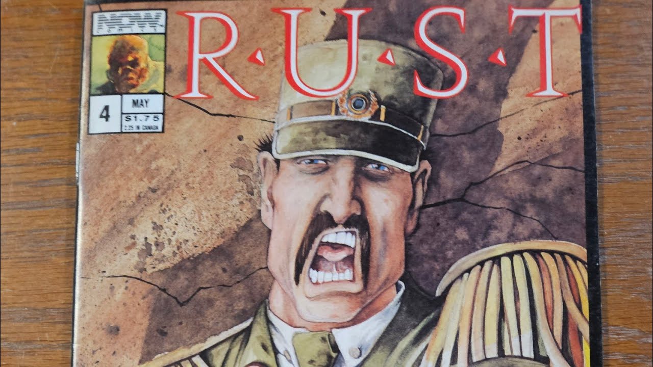 Reviewing and doing a deep dive into the comic book Rust number 4 ...