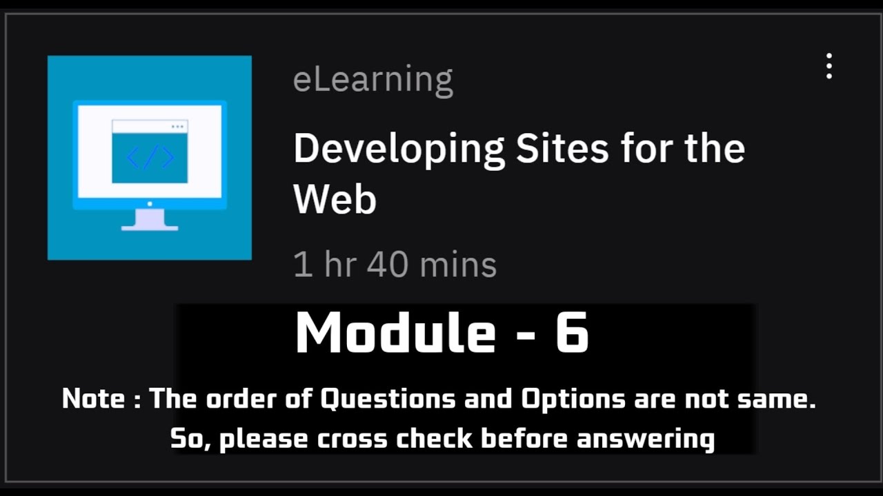 Module 6 From Requirements To Launch Ibm Eduskills Edunet Youtube