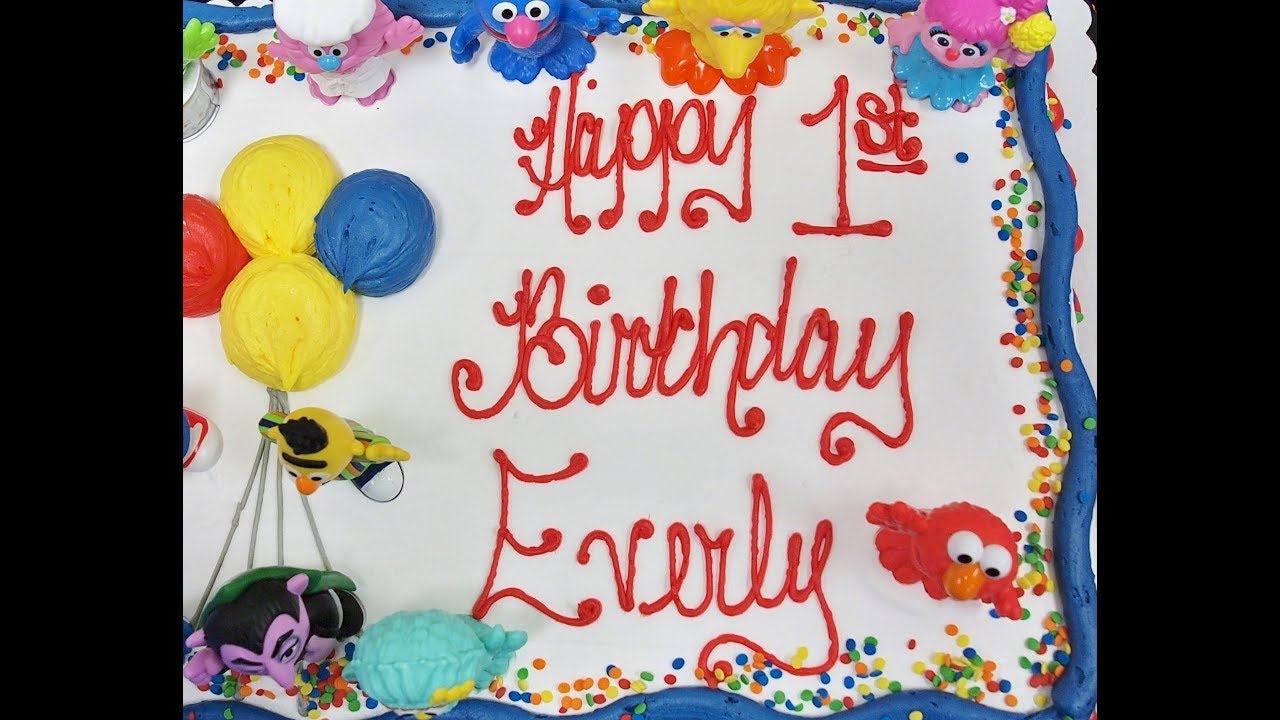 Everly's First Birthday Party - YouTube