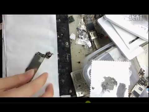 How to Remove and Solder Wifi IC Chip for iPhone 5 by Hot Air Gun , How ...