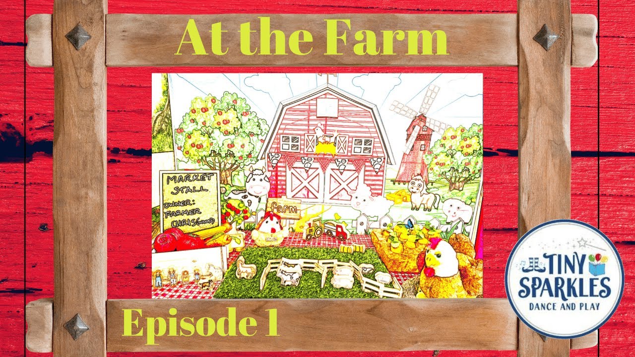 AT THE FARM : EPISODE 1 - Rupert Rooster Comes to Visit - YouTube