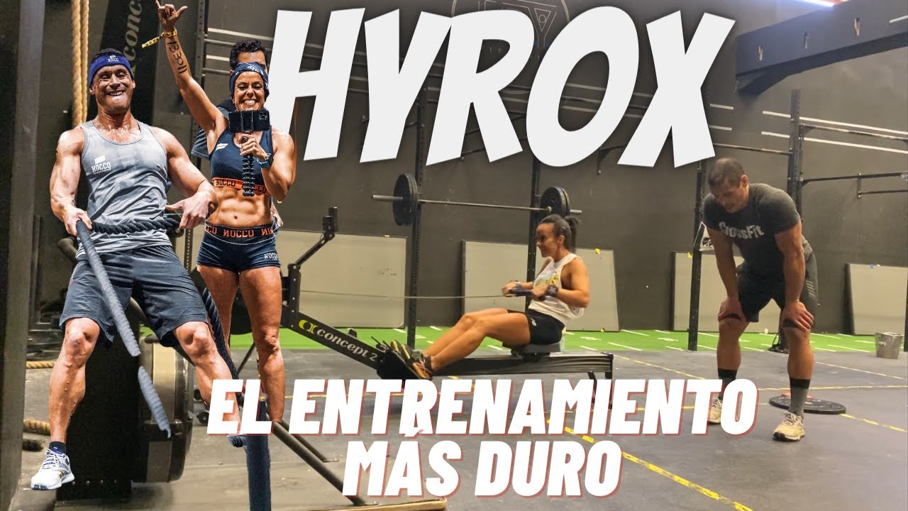 El ENTRENAMIENTO más DURO para HYROX - YouTube