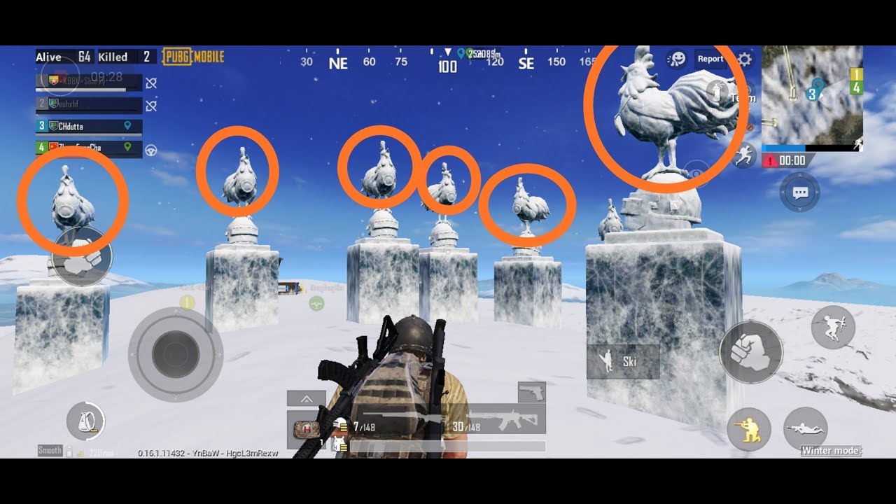 How to create Chicken Stachu in Erangel | Pubg Mobile - YouTube