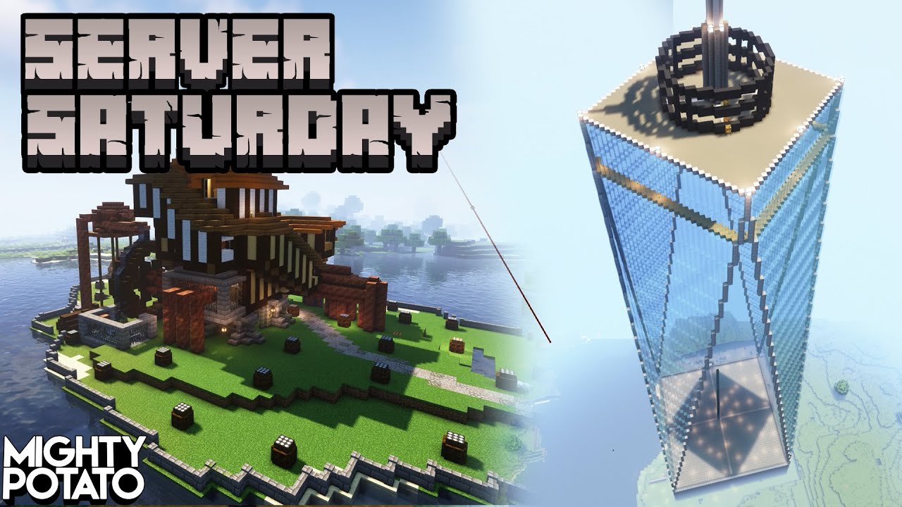 Server Saturday Season 10 Mongoose Tower and Steampunk Village - YouTube