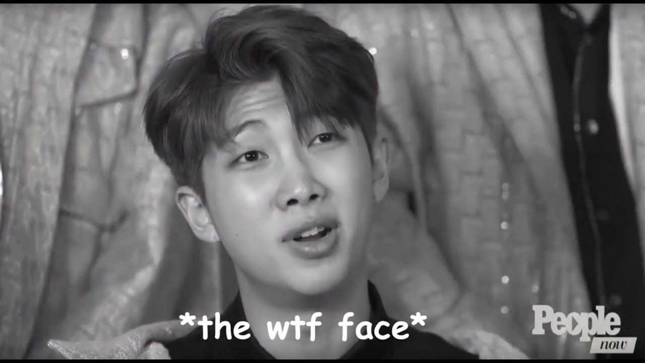 when rap monster is so done with bts - YouTube
