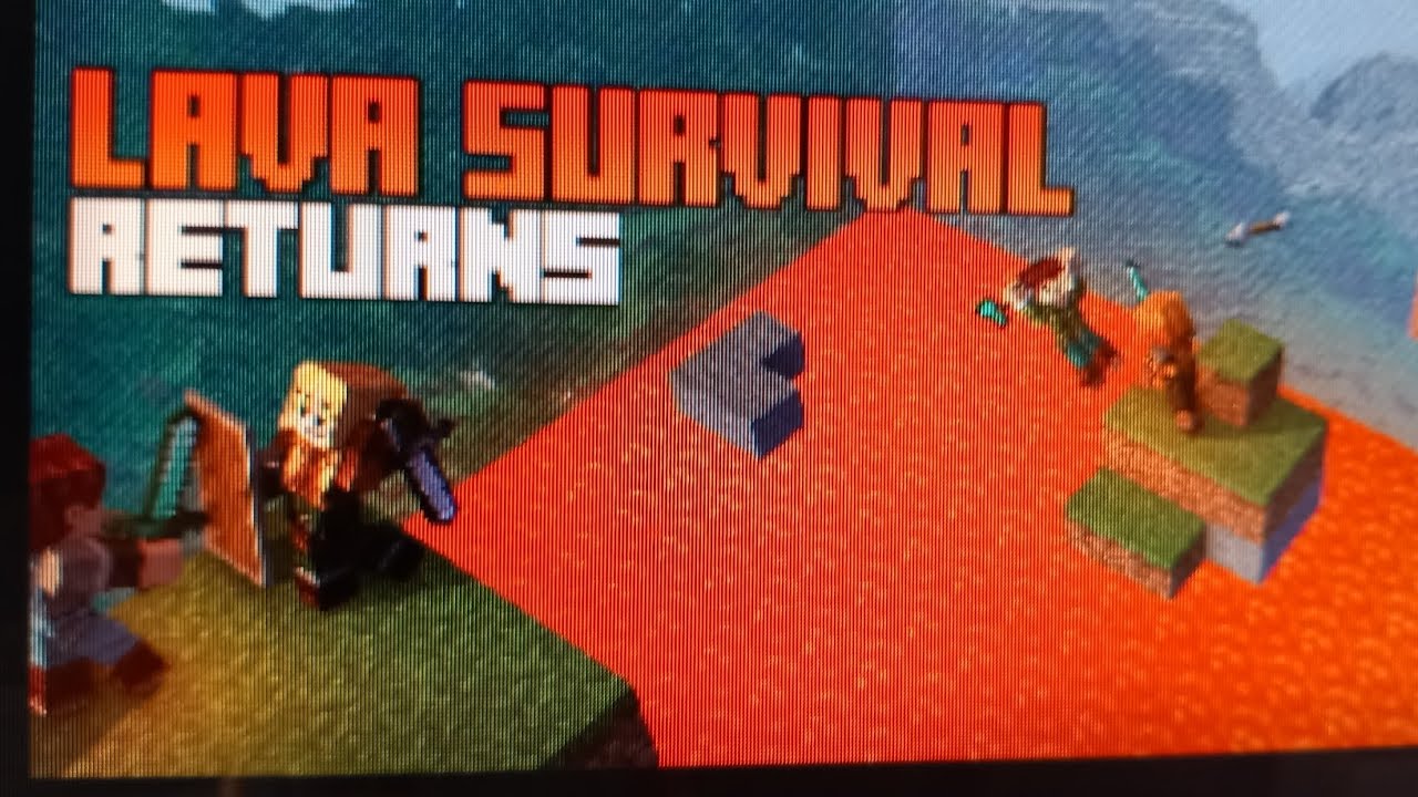LAVA SURVIVAL V MINECRAFTU - YouTube