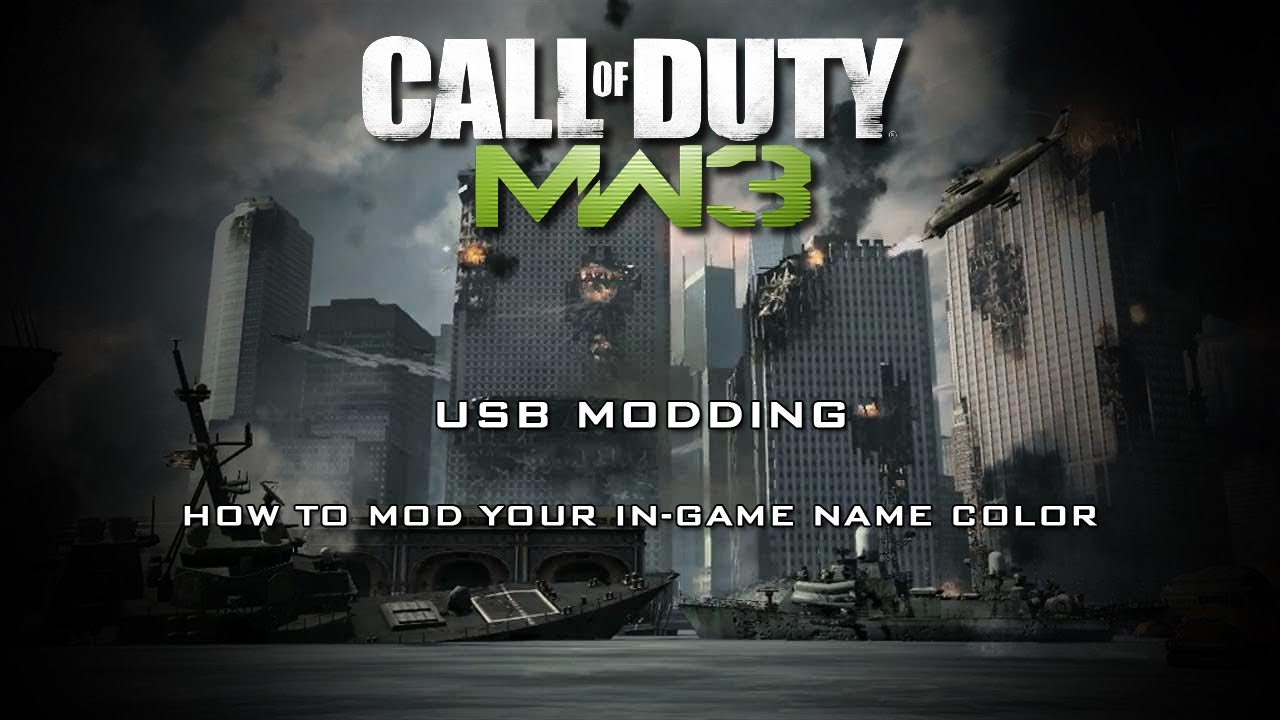 Modern Warfare 3 (MW3) Mods | *New* - How to Mod Your In-Game Name ...