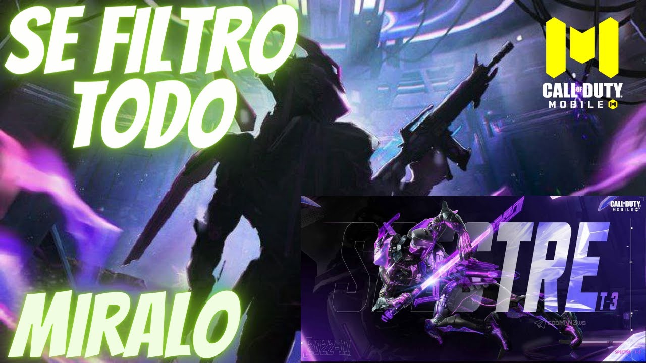 SE FILTRO LA RULETA DE SPECTRE MITICO | TODO AL DETALLÉ - YouTube