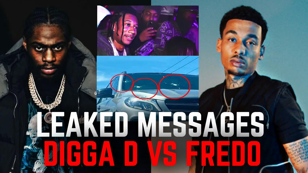 Russ Accused Of Setting Up Digga D For Fredo Gang - YouTube