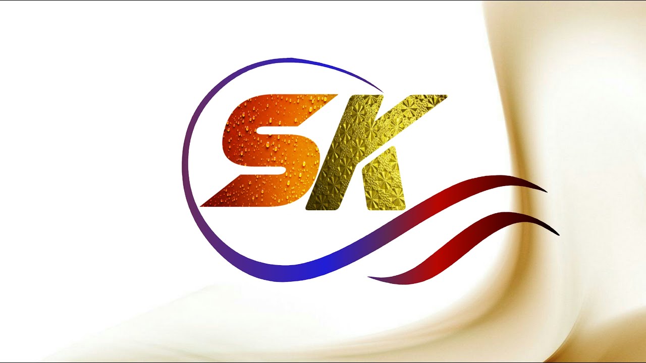 SK Logo Design Using Pixellab Logo | Pixellab Editing | Pixellab Tutorials [Sr Smart Tech] - YouTube