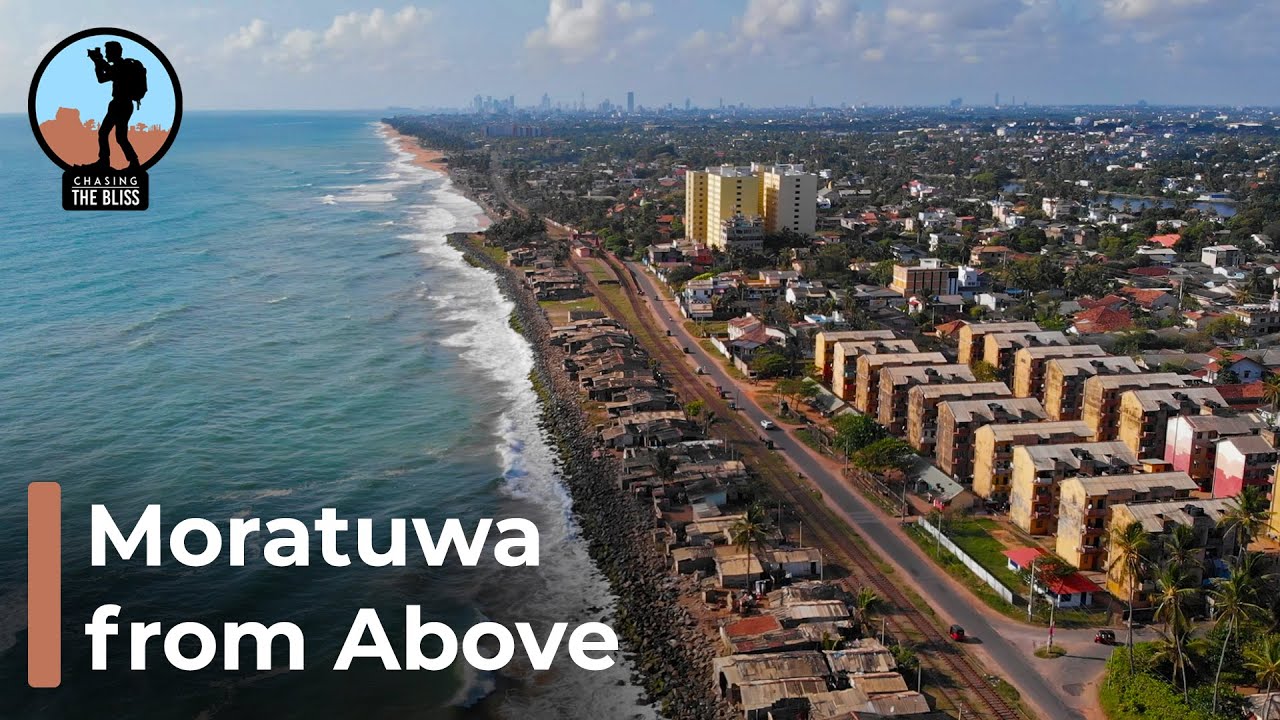 Moratuwa Beach from Above - Cinematic Sri Lanka - YouTube