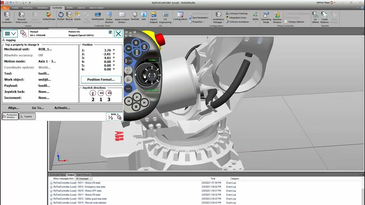 ABB Robots: Jogging Basics - YouTube