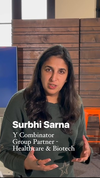 @ycombinator Group Partner for Health and Biotech Surbhi Sarna describes how YC works. - YouTube