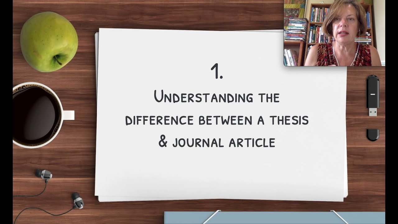Publishing from your Masters or Doctoral thesis - YouTube