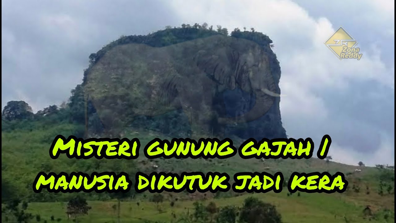 Paling angker Gunung Gajah pemalang | Manusia yang dikutuk jadi kera ...