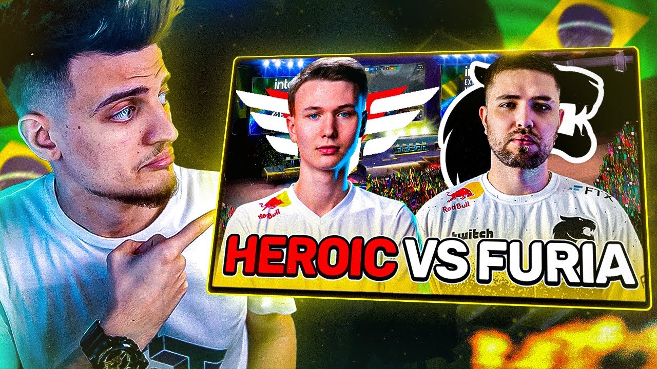 FURIA vs HEROIC SEMIFINALE RIO MAJOR 2022 1,25 MIL $ - YouTube