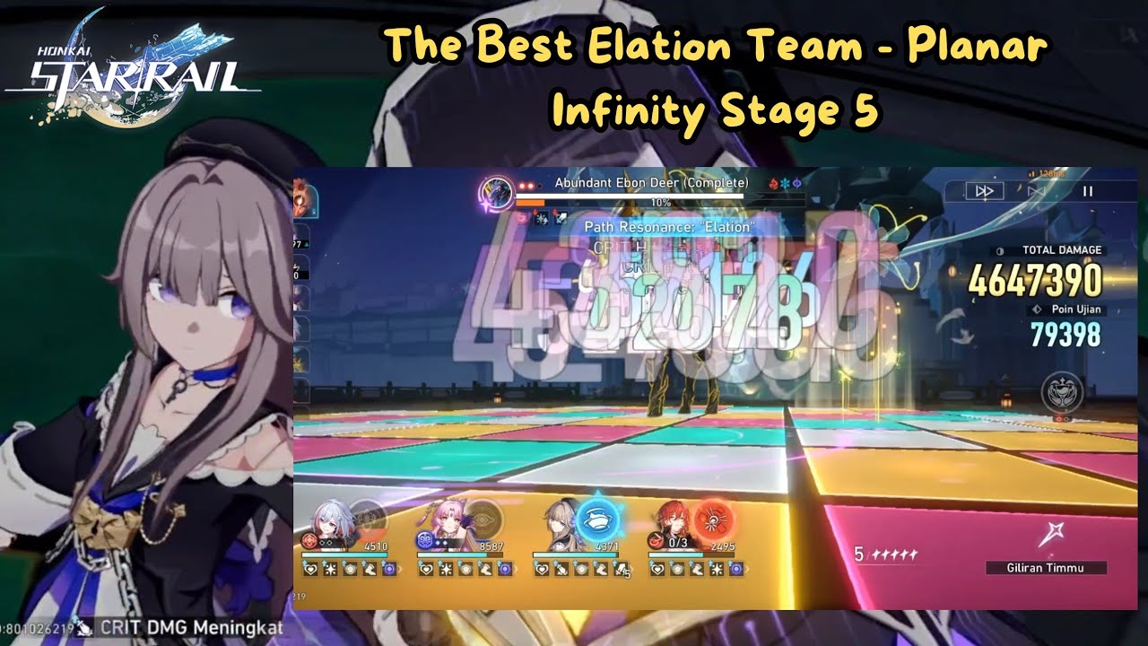 The Best Elation Path Team - Planar Infinity Stage 5 Simulated Universe ...