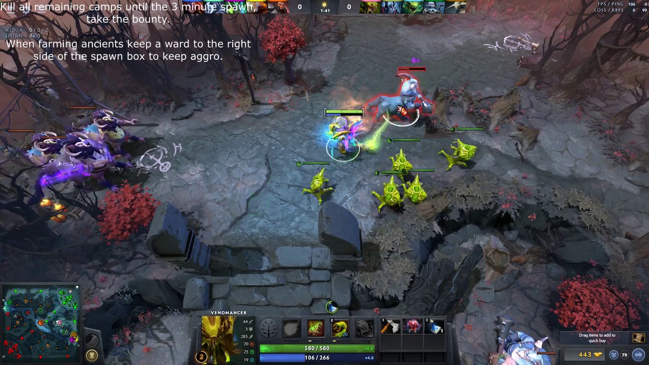 Dota 2 Veno 7.01 Jungle ~5:30 Midas - YouTube